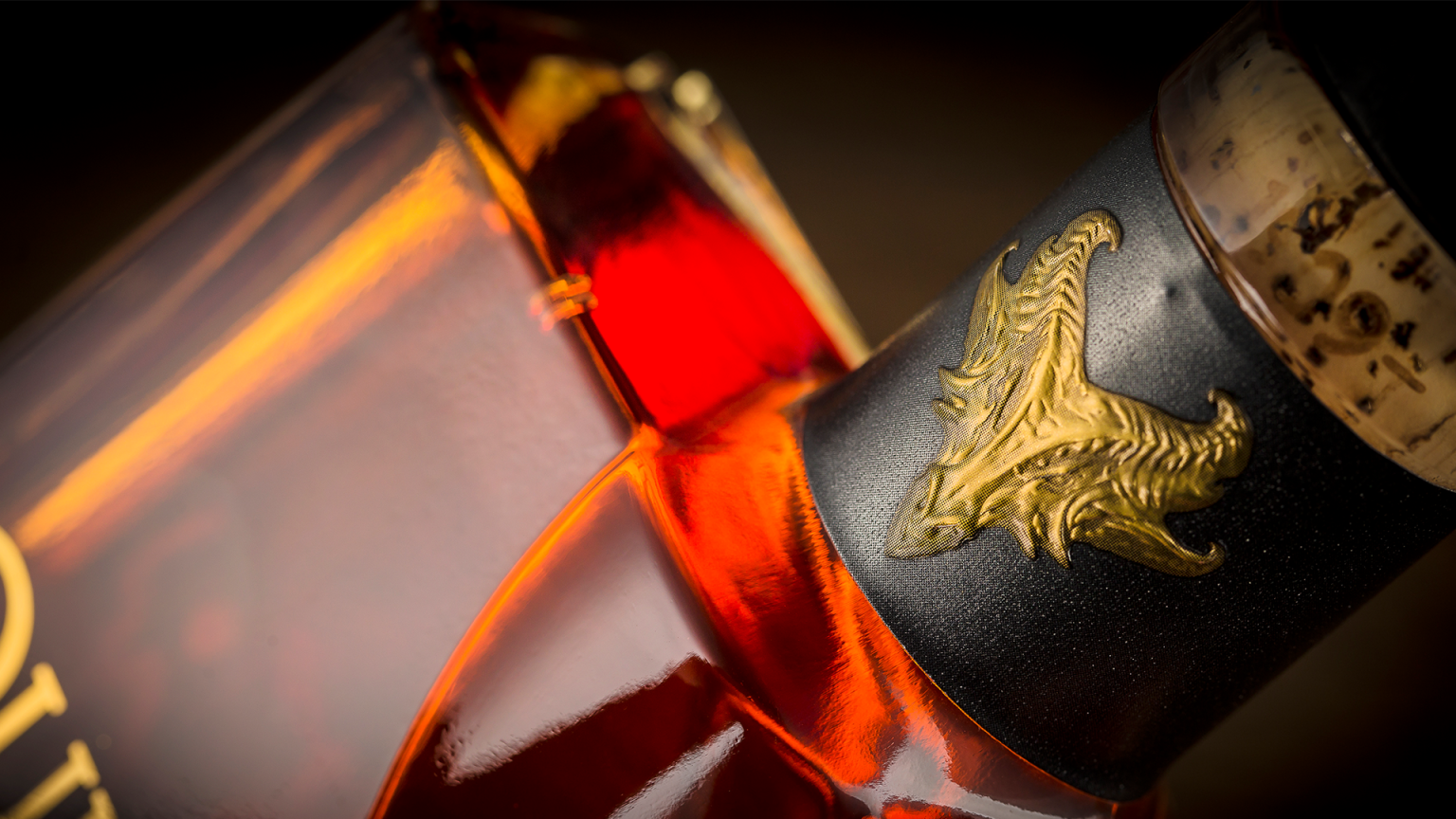 Crafting a legend: Quest's End Whiskey Paladin label - Signet